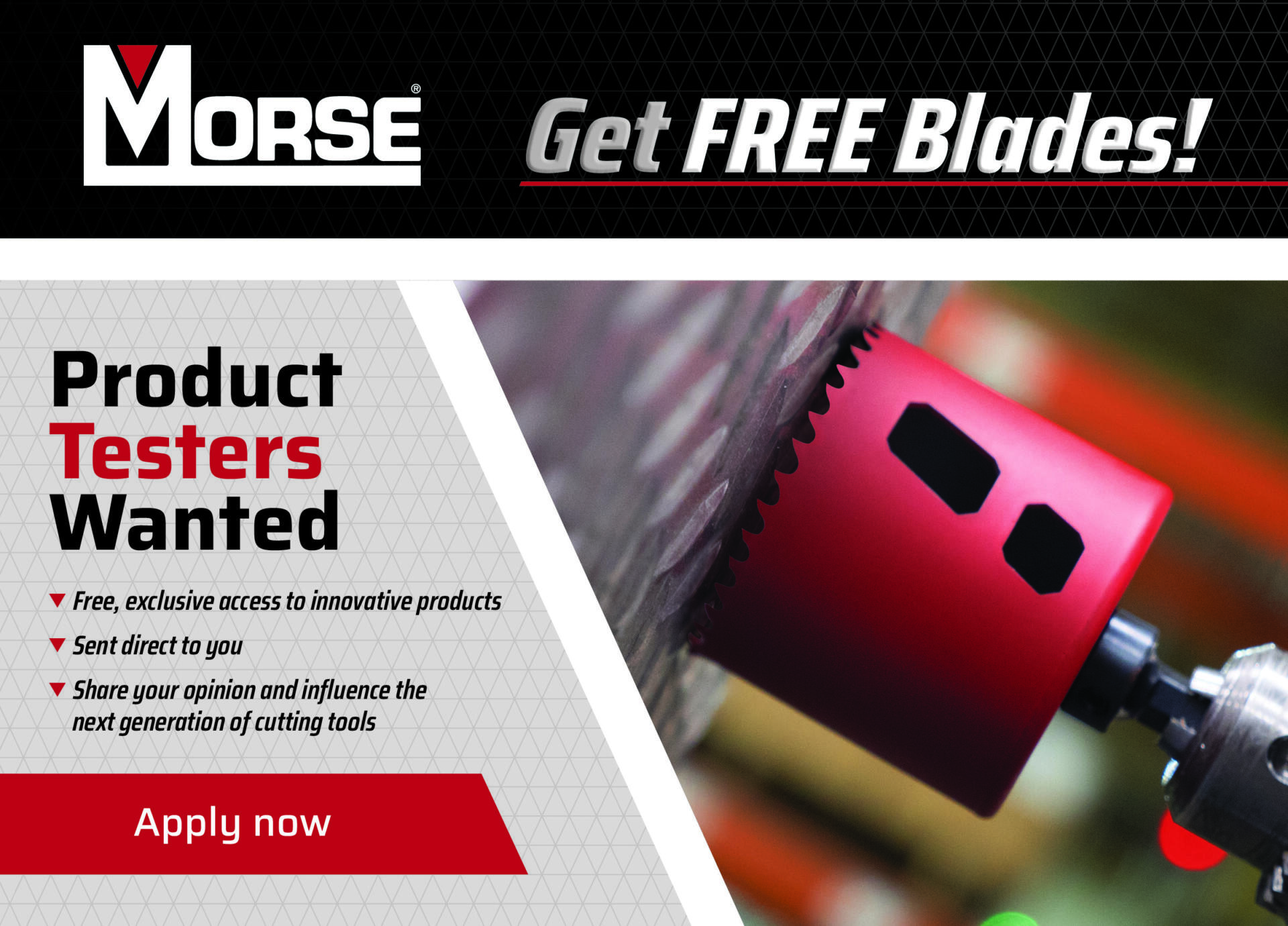 Join the Morse product testers team - Morse