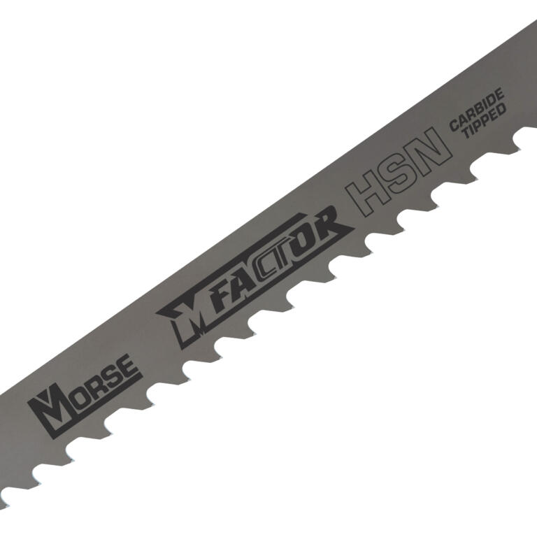Morse launches new aluminum cutting band saw blade - Morse